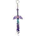 MEETCUTE Decayed Master Sword Keychain Latest,Key Ring for Men and ...