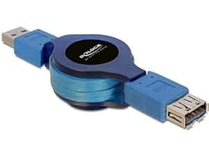 Delock Extension Cable USB 3.0 A/A Roll-Up: Amazon.co.uk: Electronics