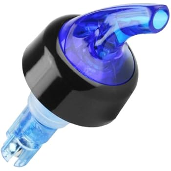 6 Bottle Wall Bar Optic Bracket With Optics For Spirits: Amazon.co.uk ...