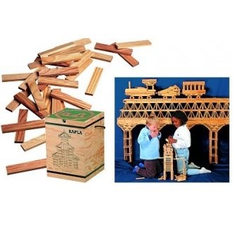 Holzbausteine im TEST: KAPLA 280 in Holzkiste Testergebnis