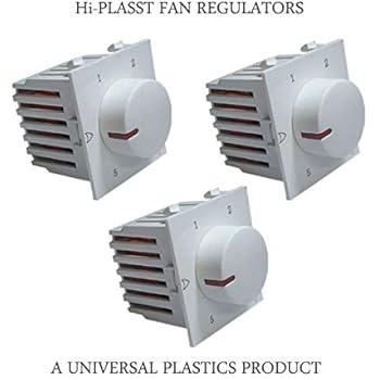 Anchor by Panasonic Polycarbonate Penta Step Fan Regulator Socket ...