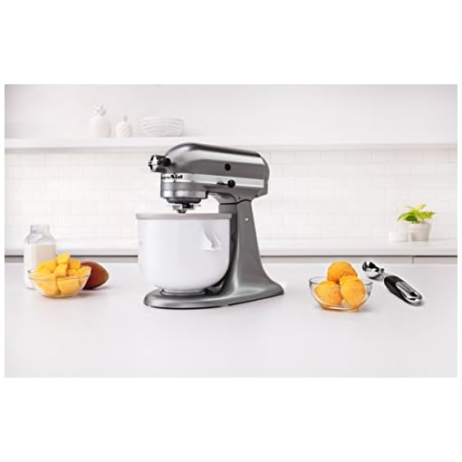 Recensione e opinioni su KitchenAid 5KICA0WH Gelatiera, Accessorio per ...