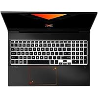 RAYA Silicone Keyboard Cover Protector for HP Victus 15 [ 15-FA 15-FB Series ] (15.6 inch) & HP ...