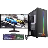 CHIST Gaming Desktop (Core i5-750 Processor/ 8GB Ram/ 512GB SSD/GT 710 ...