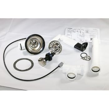 Blanco Drainage Fitting 3.5 Inches with Pop-Up Waste Overflow Round ...