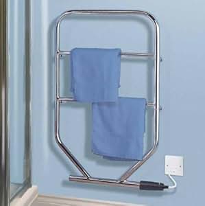 DIMPLEX 120W Electric Towel Rail - TRC150W (Chrome): Amazon.co.uk ...