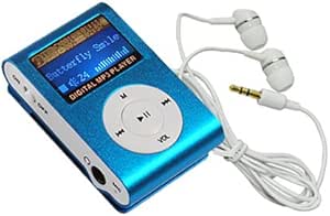 Swees 4GB MP3 Player with FM Radio - Blue: Amazon.co.uk: Electronics ...