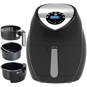 FRITTEUSE OHNE FETT HEISSLUFT-FRITTEUSE DIGITAL MULTI FRITTEUSE ...