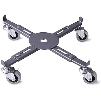 Ondis24 sicherer Pflanzenroller aus Metall Blumenroller Möbelroller ...