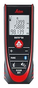 Leica Geosystems DISTO D2 Distanziometro laser, fino a 100 m, 7 ...