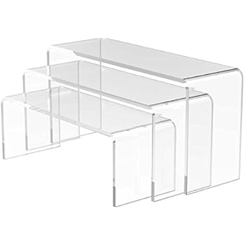 Extra Large Acrylic 3 Step Counter Display Stand - Free Shipping ...