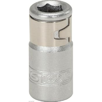 KS Tools 911.4327 1/4" Bit-Adapter-Stecknuss, mit Spannring: Amazon.de: Baumarkt