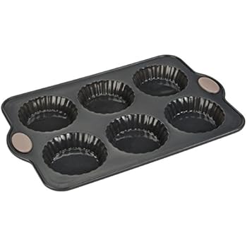 LEVIVO Törtchen Formen, Silikon, 6er Backform für kleine Kuchen ...