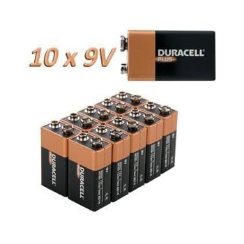 Duracell Plus MN1604 Alkaline Batteries - 9V / 6LR61: Amazon.co.uk ...