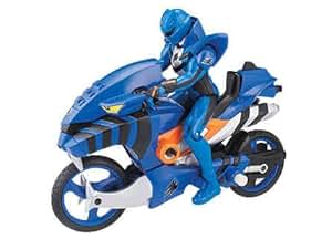 Power Rangers Jungle Fury Strike Rider Animal Cycles Blue Jaguar Fury ...
