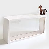 OLYCRAFT 25.9x12.6x6cm Rectangle Shadow Box Wood Shadow Box Display ...