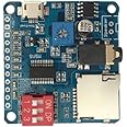 Voice Sound Playback Module Arduino MP3 Player Module UART I/O Trigger Class D Amplifier Board ...