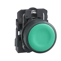 Schneider Electric, XB5AW33M1N, Harmony XB5, Green Illuminated push ...