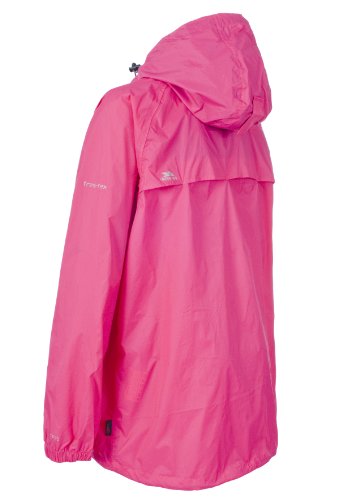 (TG. Et  9-10) Trespass Qikpac Giacca Impermeabile richiudibile Unisex, Qikpac P