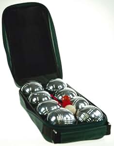 Steel French Boules Garden Game Set: Amazon.co.uk: Toys & Games