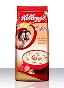 Kellogg's Oats, Rolled Oats, High in Protein and Fibre, 2kg Pack ...