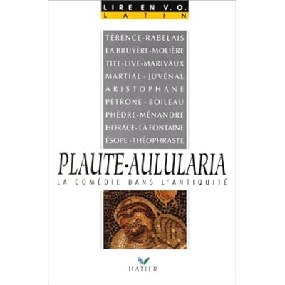 Prudence Stanley: Plaute-Aulularia. La Comedie Dans L Antiquite PDF Kindle Download