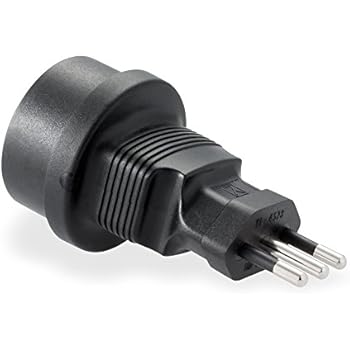 Reisestecker Adapter DE/EU zu ITALIEN SPANIEN URUGUAY: Amazon.de ...