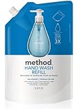 Method Gel Hand Wash Refill, Free & Clear, 34 Ounce (Pack Of 6): Amazon.co.uk: Health & Personal ...