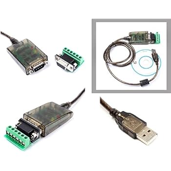 DSD TECH SH-U10 Convertisseur USB vers RS485 avec puce CP2102 ...