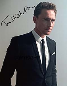 LIMITED EDITION TOM HIDDLESTON SIGNED PHOTOGRAPH + CERT PRINTED ...