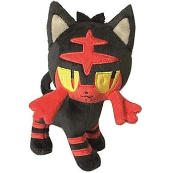 Pokemon Center Original Plush Doll Litten: Amazon.co.uk: Toys & Games