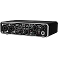 Behringer UMC204HD Audiophile 2x4, 24-Bit/192 kHz USB Audio/MIDI ...
