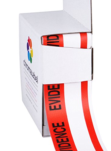 Buy ChromaLabel 1-3/8 Inch Tamper Evident Security Tape, 480 Inch Roll ...