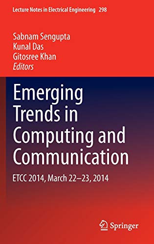 Emerging Trends in Computing and Communication: ETCC 2014, March 22-23 ...