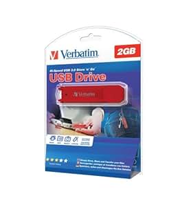 Verbatim Standard Red 2GB USB Memory Stick 2.0 (Original Retail ...