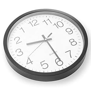 Reverse running wall clock - Reverse running East Frisian clock: Amazon ...