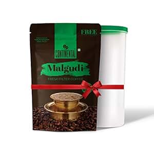 Continental Malgudi Filter Coffee Powder 200g Pouch (60% Coffee - 40% ...