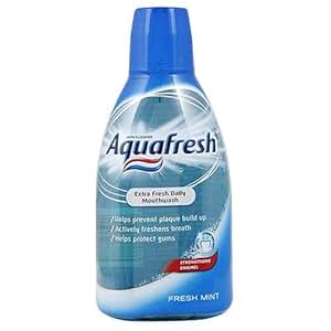 Aquafresh Mouthwash Fresh & Minty 600ml: Amazon.co.uk: Health ...