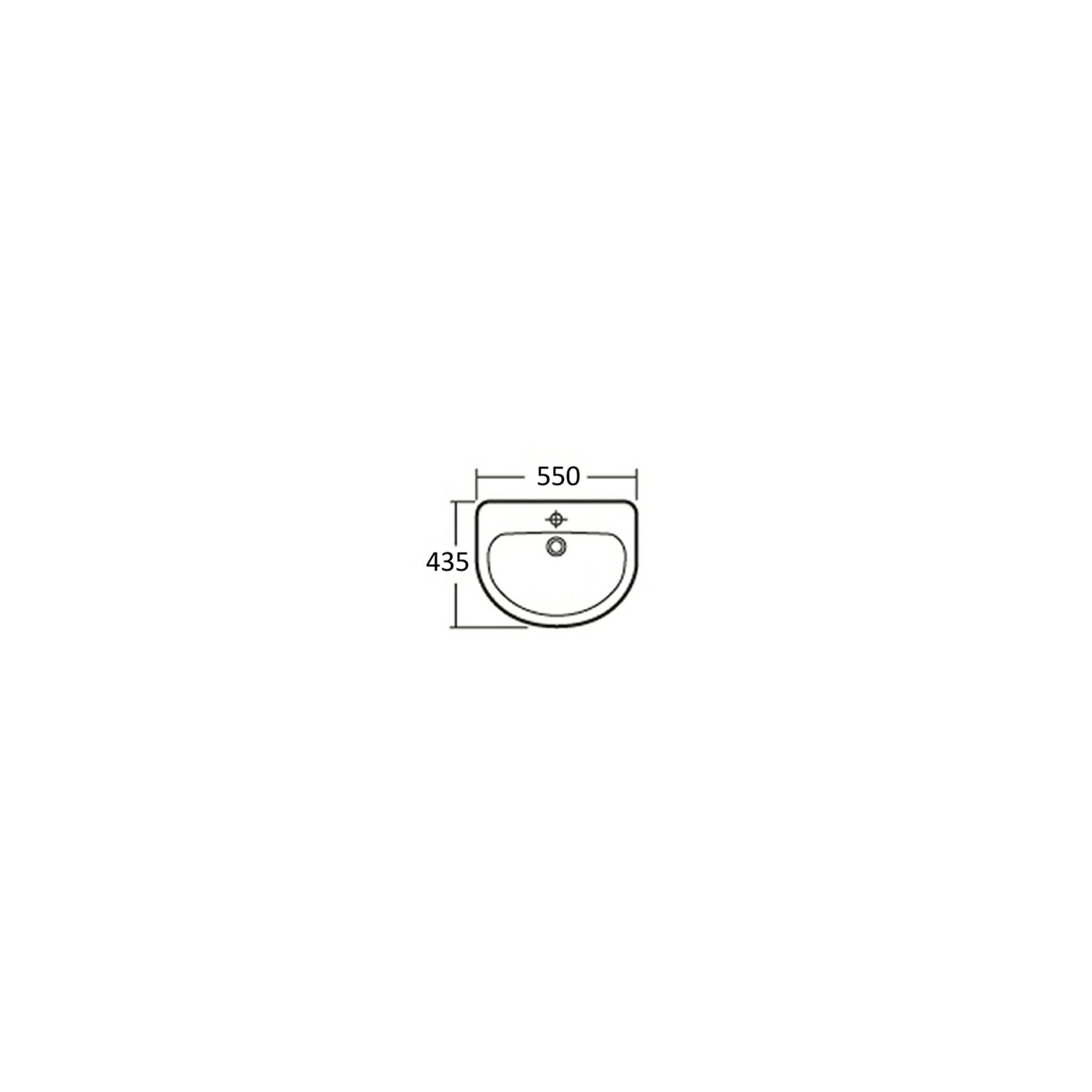 Trueshopping White Ceramic Doc M Pack Disabled Bathroom Suite With WC ...