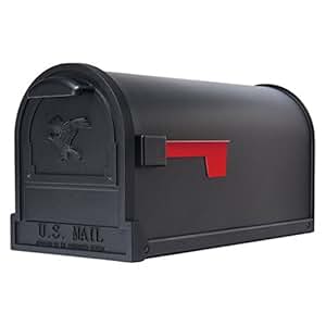 Original US-Mailbox Arlington "Made in USA", Stahl, schwarz - US ...