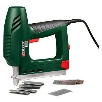 Parkside Electric Staple/Nail Gun with 1,000 Nails and: Amazon.co.uk ...