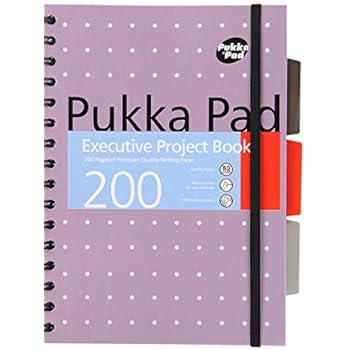 Pukka pad A5 executive project book 200 pages x 1 single note pad ...