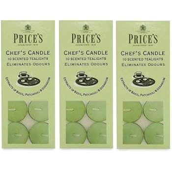 Prices Candles - Chef's Candle Tea Lights 10 Pack x 3 (30 Candles ...