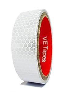 VE Tapes Waterproof White High Intensity Hi Vis Vinyl Reflective Tape ...