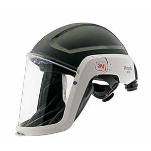 3 M M307 - M-307 Casque avec visière en polycarbonate et ajustement du ...