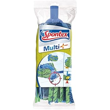 Spontex Multi+ Microfibre Fringe Mop Refill: Amazon.co.uk: Health ...