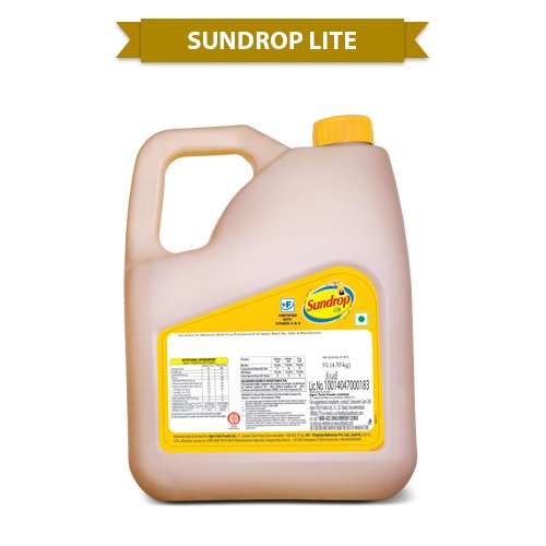6% OFF on Sundrop Oil, Lite 5L Jar on Amazon | PaisaWapas.com