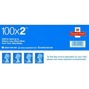 15 x 2nd Class Large Letter Stamps Self-Adhesive: Amazon.co.uk: Office ...