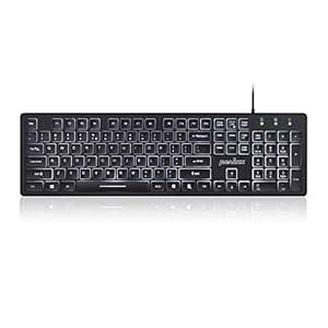 Amazon.in: Buy Perixx PERIBOARD-317 USB Wired Illuminated Keyboard ...