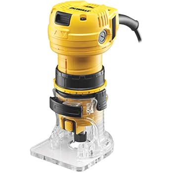 DeWalt D26200 1/4in Compact Fixed Base Router 230 Volt DEWD26200 ...